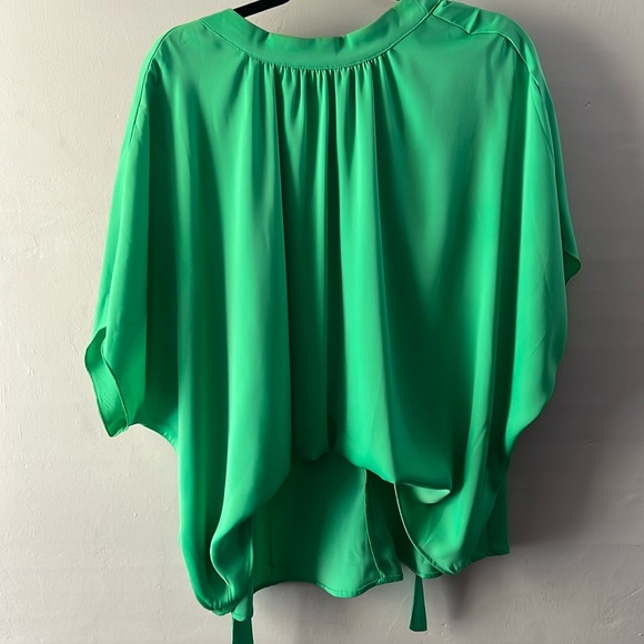 Tops | Kelly Green Blouse | Poshmark
